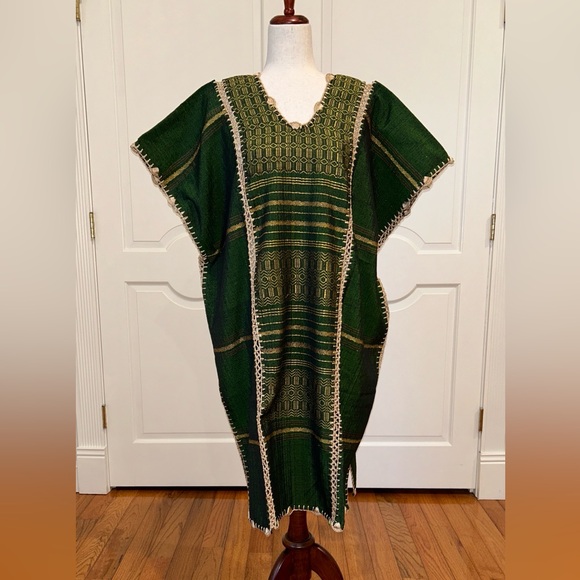PC # B-1043 | Dresses | Hand Woven Mexican Huipil Dress Oaxaca Huipil ...